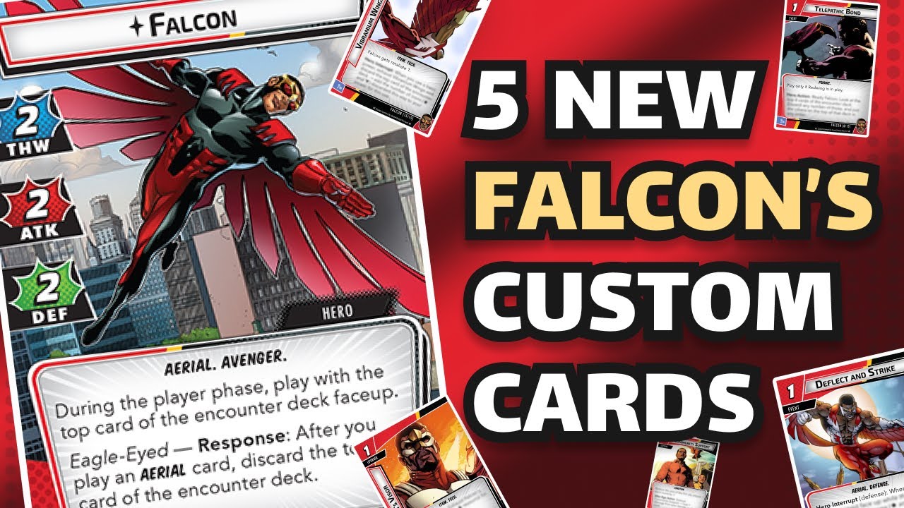 It's a bird, it's...Nah, that's just Falcon! I created the rest of ...