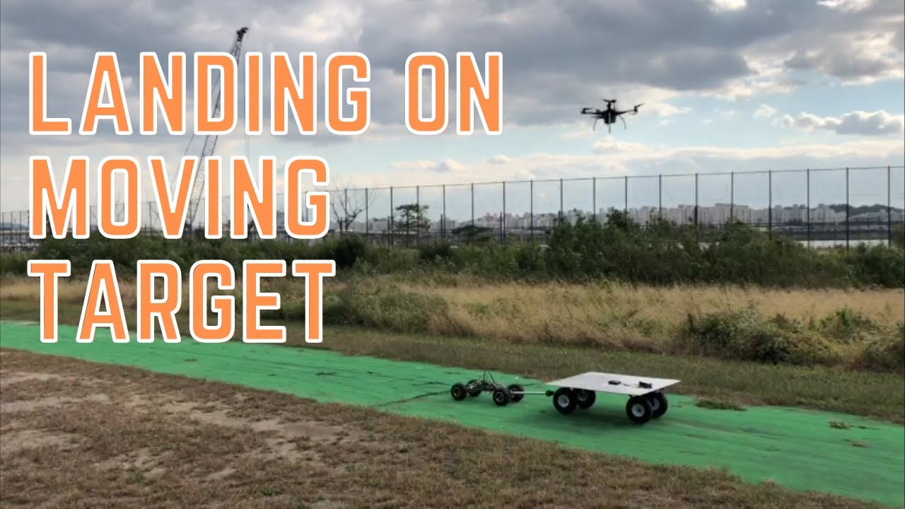 Auto Landing on Moving Target - YouTube