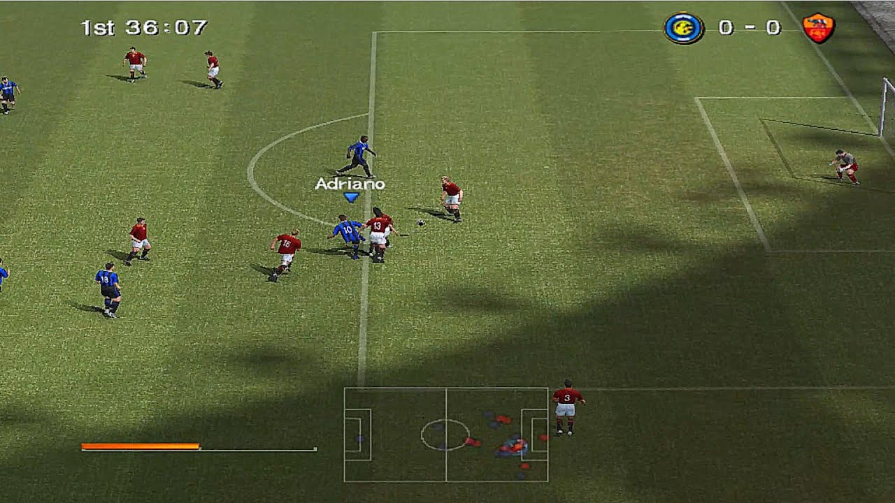 PES 6 - ADRIANO THREE MOST BEAUTIFUL GOAL - YouTube