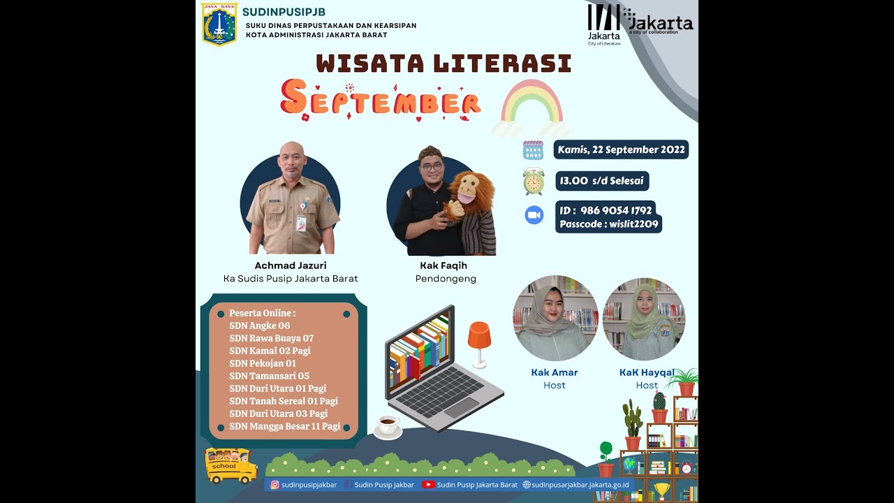 Wisata Literasi September Ceria - YouTube