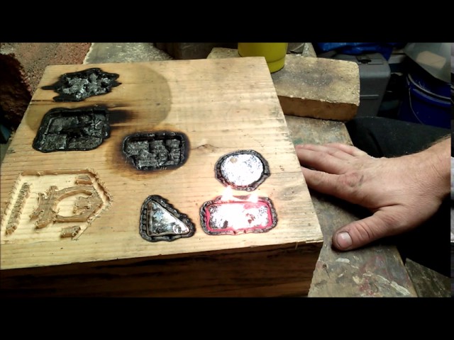 Casting Silver In A Mold