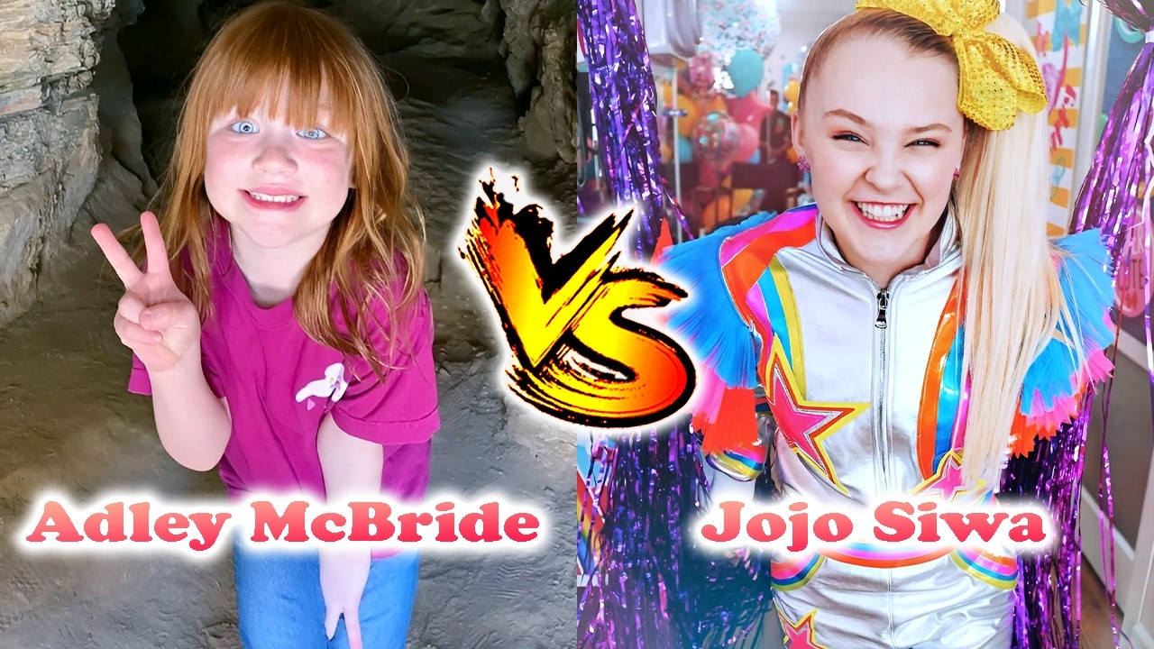 Adley McBride VS Jojo Siwa Stunning Transformation | From Baby To Now ...