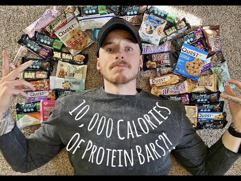 10,000 Calorie Protein Bar Challenge?! - YouTube