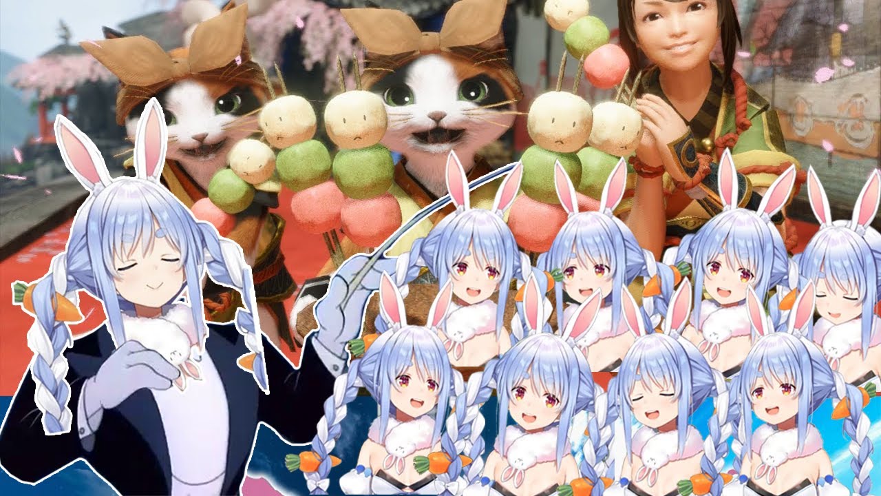 【9 in 1】9 Pekora sing Dango no Uta【Monster Hunter Rise】【ENG SUB ...