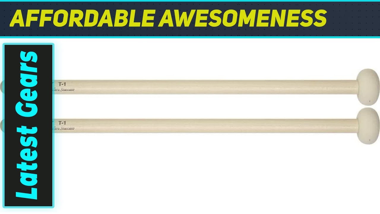 Vater VMT1 T1 Ultra Staccato Mallets: The Ultimate Percussion Game ...