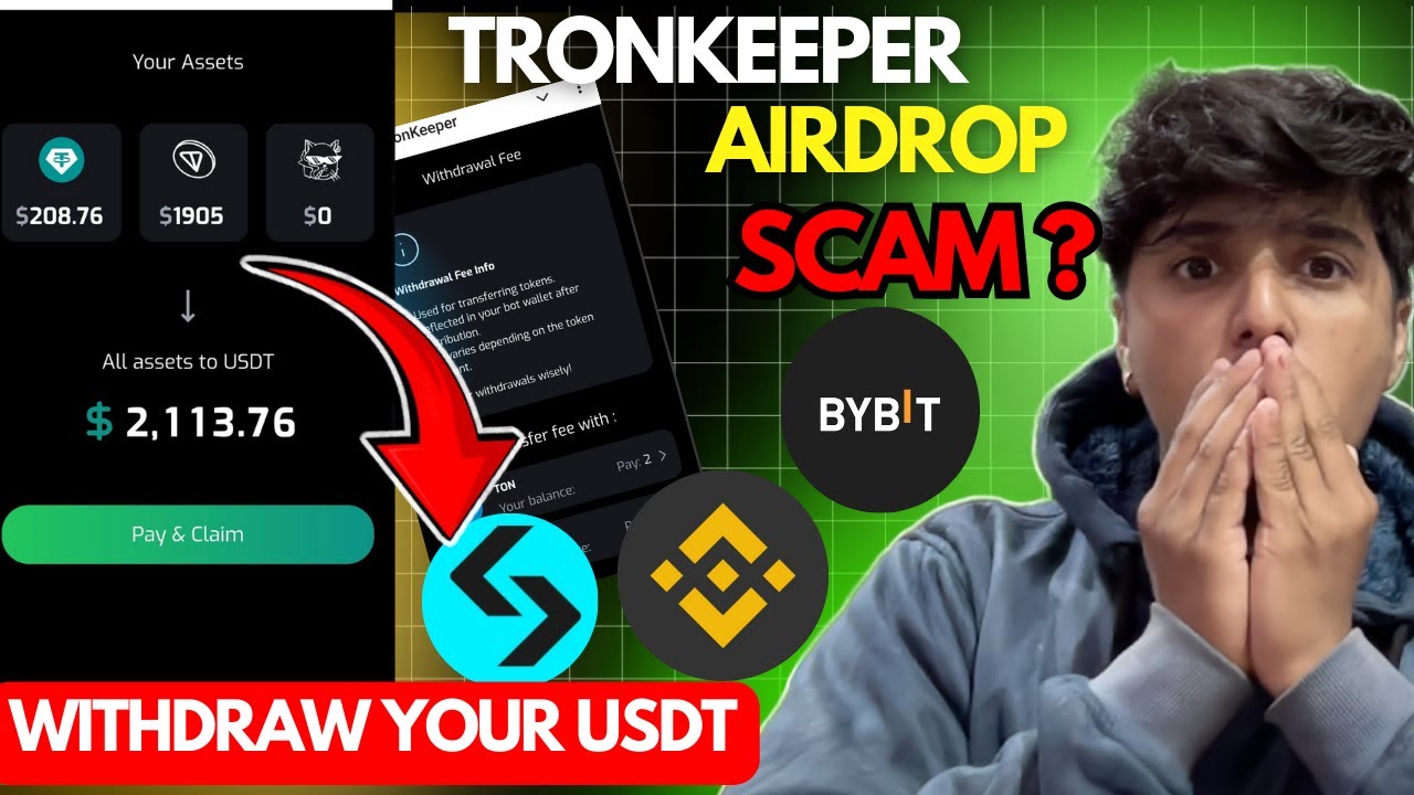 Tronkeeper Airdrop Real or Fake🤬|| Exposed Tronkeeper Airdrop ...