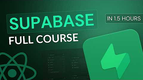 Learn Supabase Full Course - YouTube