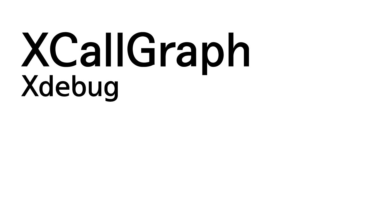 xdebug profiler XCallGraph - YouTube