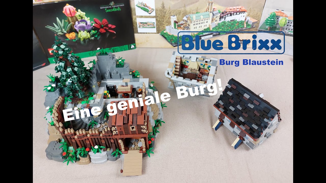 BlueBrixx Specials 102818 Burg Blaustein Bauabschnitt 8-12 / Speedbuild ...