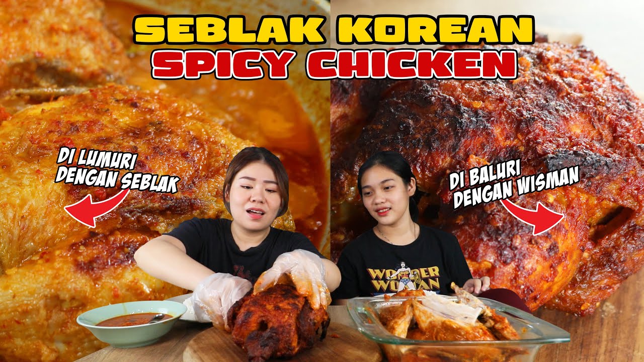 SEBLAK KOREAN FRIED CHICKEN,COWOK SUNDA DI PADUIN OPPA KOREA,HASILNYA ...