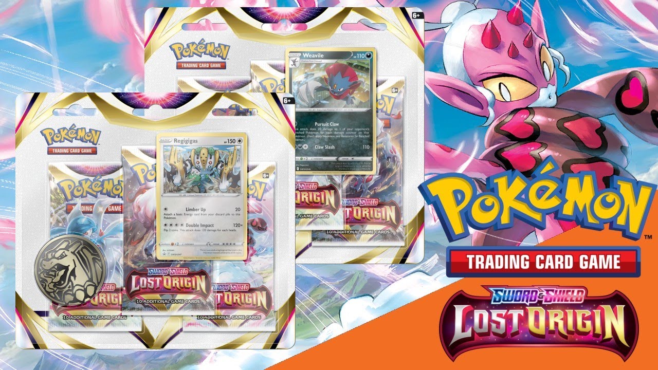 Pokémon TCG: Lost Origin 3 Pack Blister Opening - YouTube