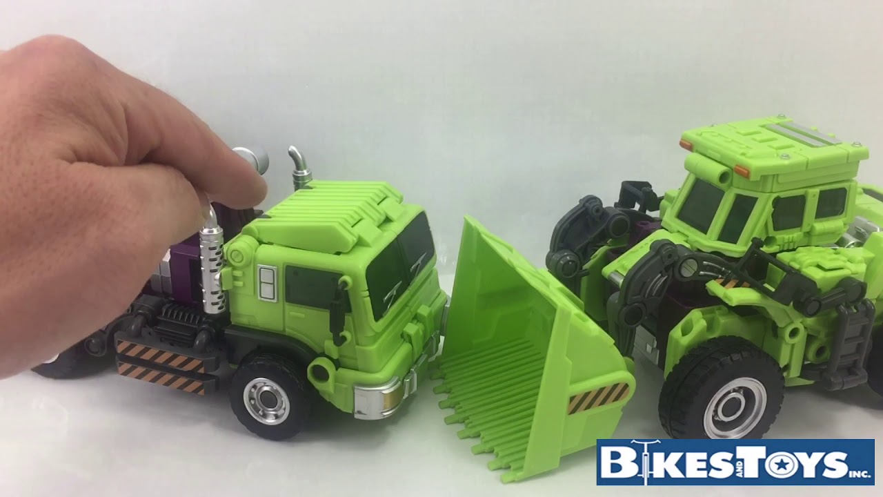 Jinbao Devastator Oversized KO set C ( Mixmaster y Scrapper) Review en ...