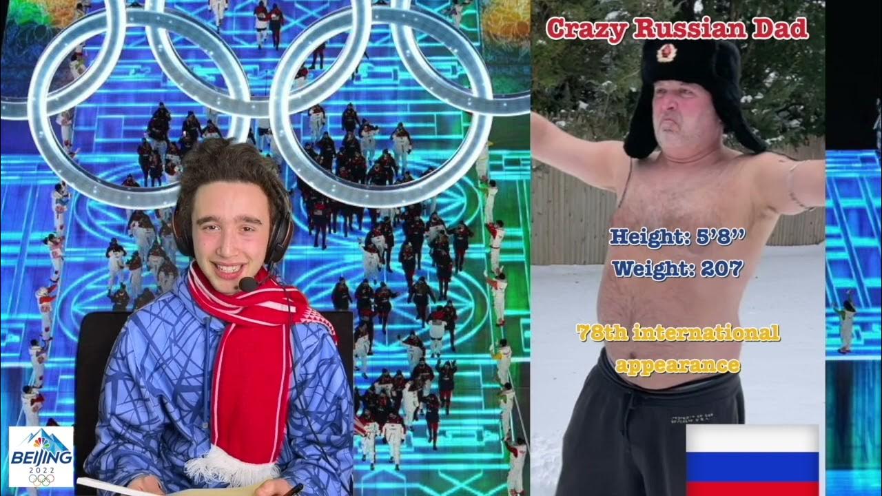 Crazy Russian Dad At The Beijing Olympics Youtube