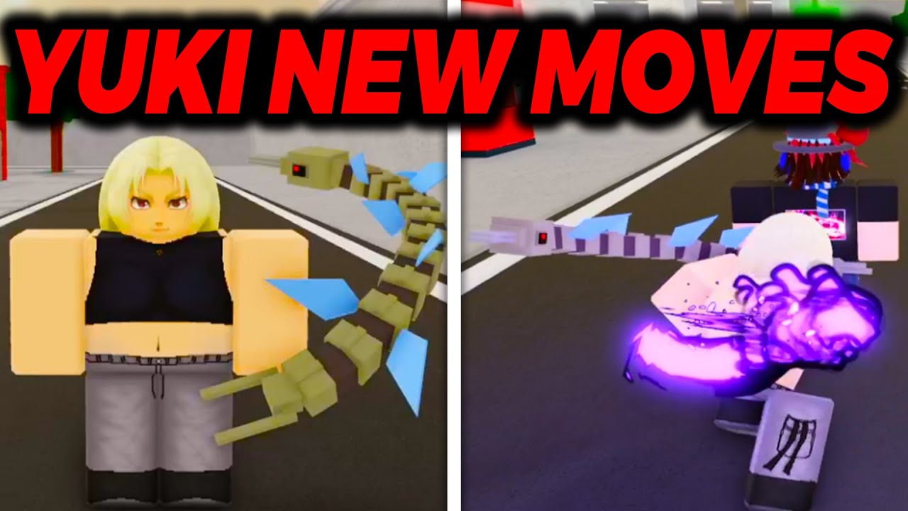 Yuki Tsukumo New Moves Showcase In Roblox Jujutsu Shenanigans (Jujutsu ...
