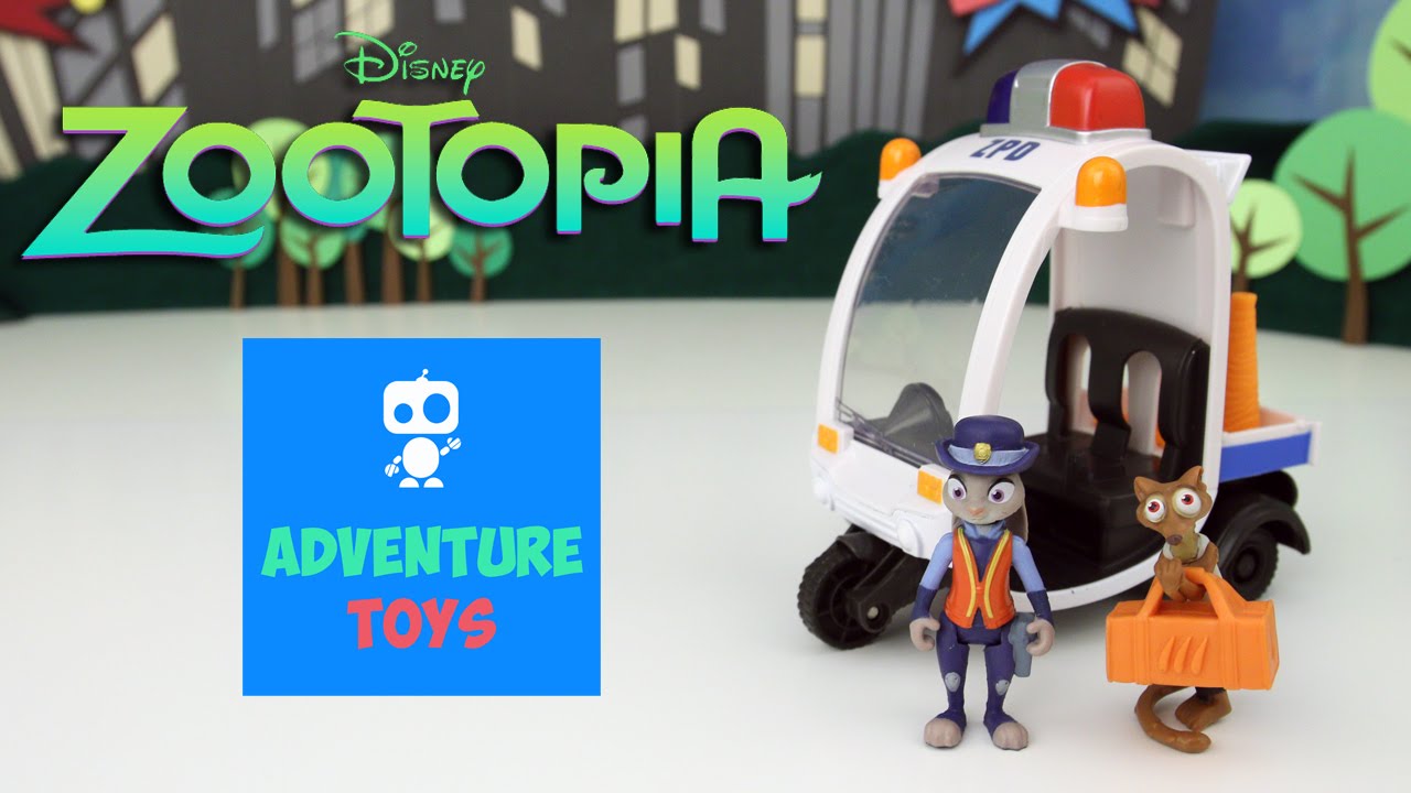 Disney Zootopia | Judy Hopps Meter Maid Pursuit - YouTube