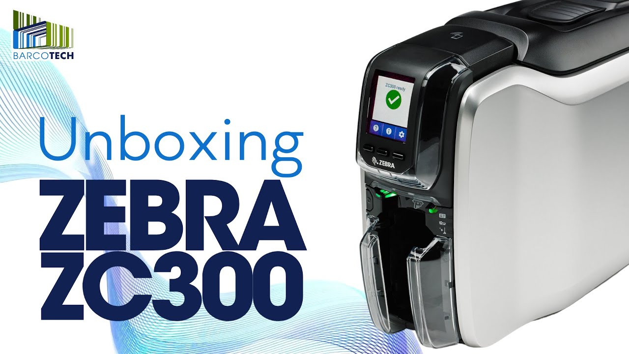 ZEBRA ZC300 Unboxing | BARCOTECH PHILIPPINES INC. - YouTube