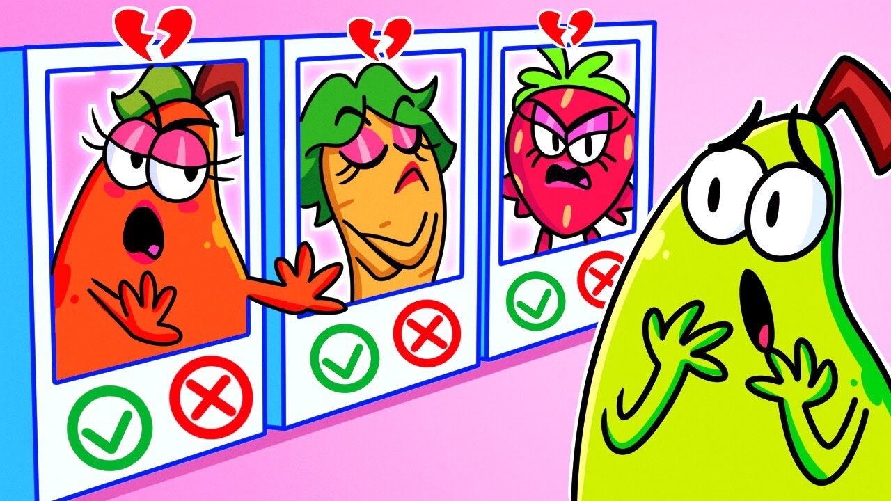 Giant Dating Challenge 🍐 Will Anyone Pick Piro the Pear? - YouTube
