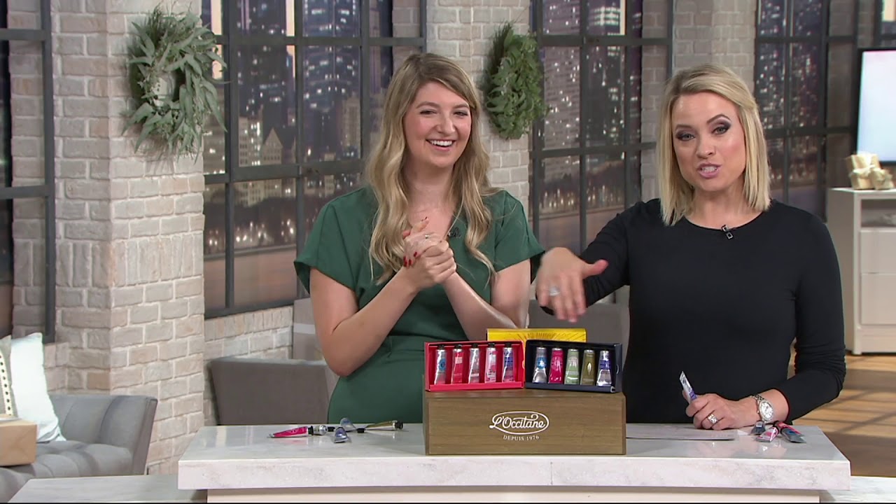 L'Occitane Holiday Blockbuster Hand Cream Sampler on QVC - YouTube