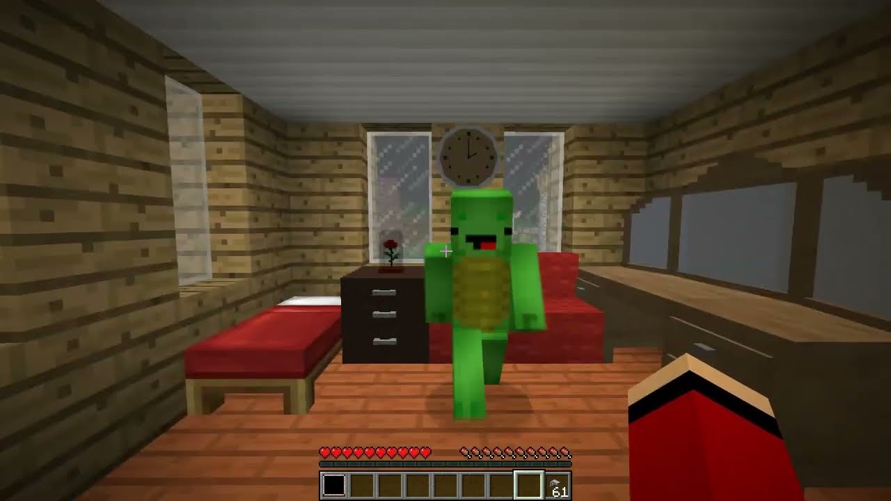 Who PULLED JJ and Mikey Under the TRAIN in Minecraft - Maizen - YouTube