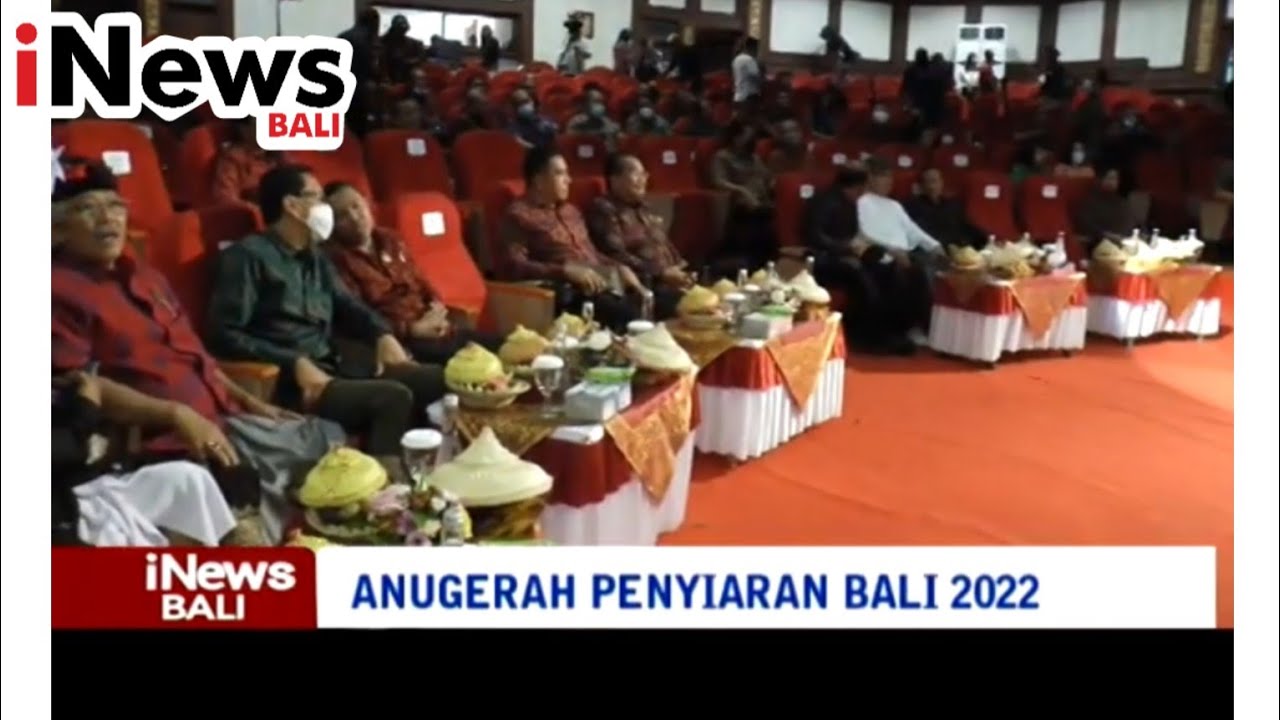 Anugerah Penyiaran Bali 2022, iNews Bali Raih Penghargaan Berita ...