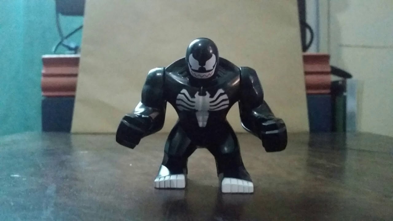 Lego Venom big fig tutorial - YouTube