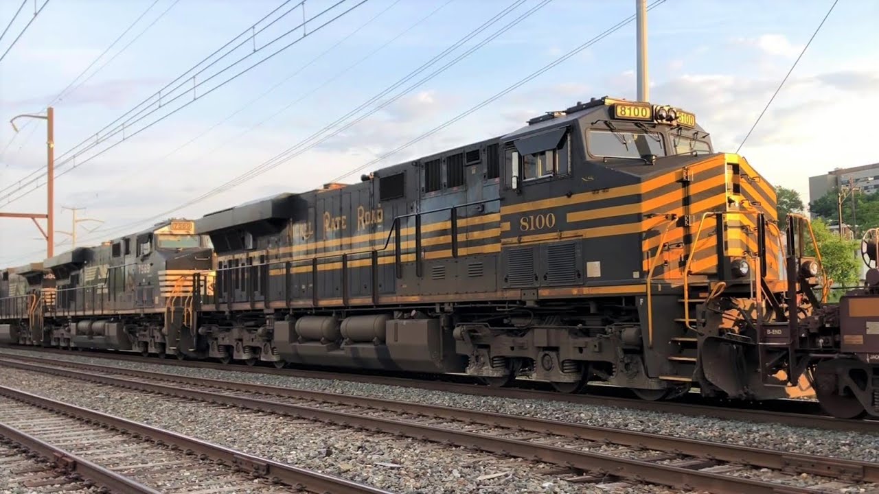 Norfolk Southern 21E Featuring 8100 Nickel Plate Road Heritage Unit ...