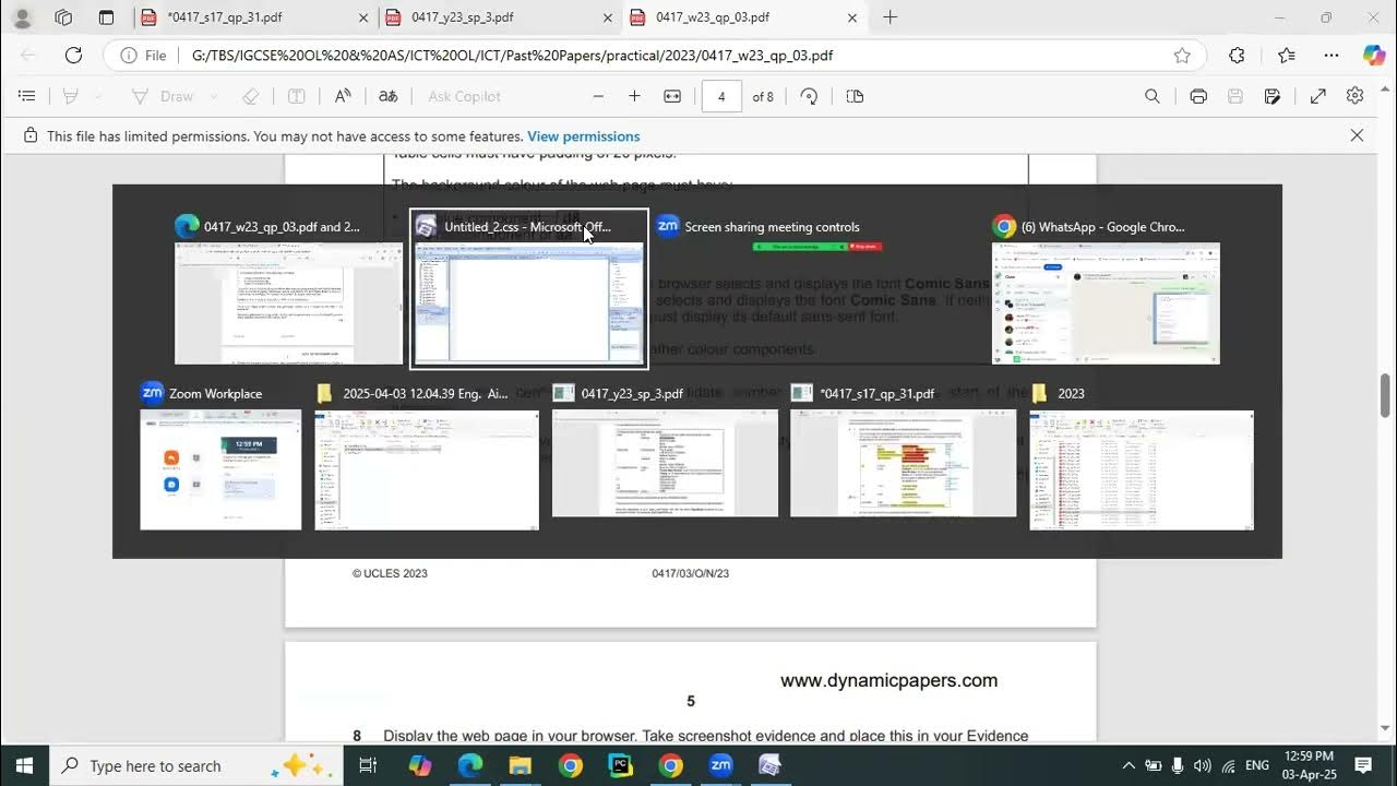 ICT IGCSE CSS background - YouTube