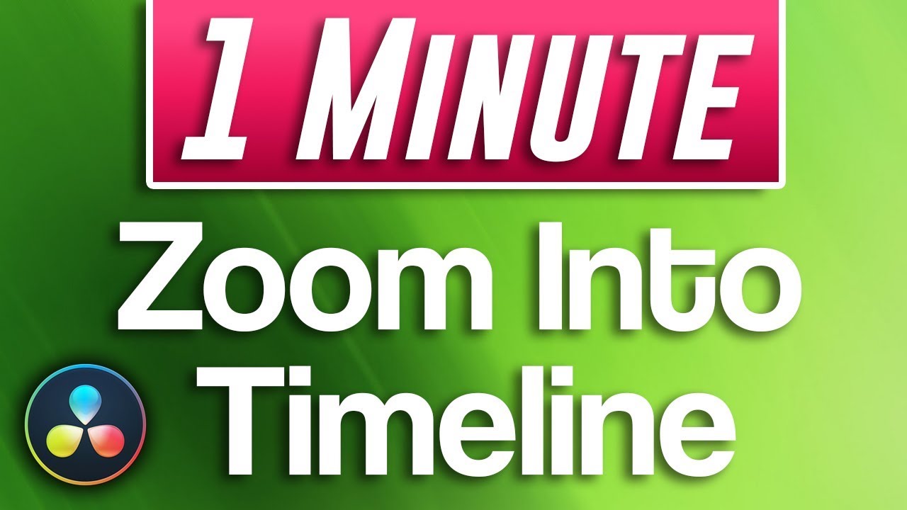 Davinci Resolve How To Zoom Into Timeline YouTube Davinci Resolve How To Zoom Into Timeline YouTube