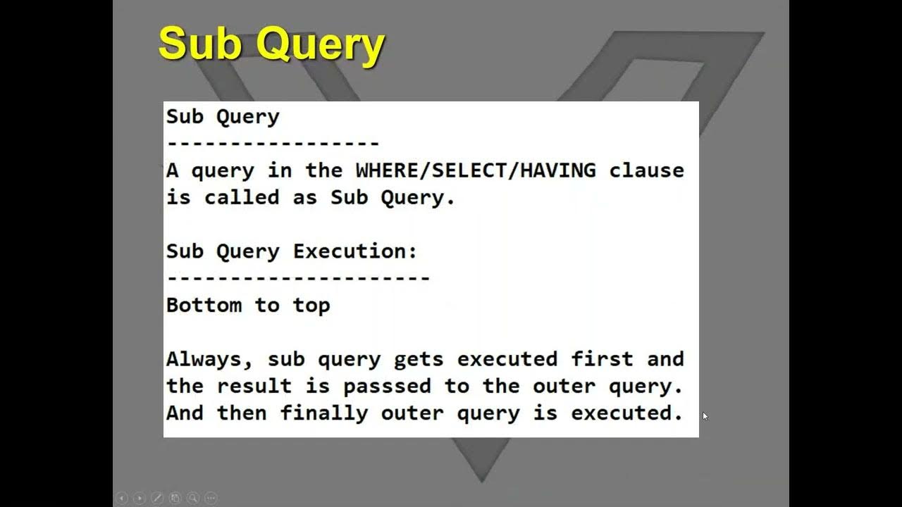 sql server queries part(3) - YouTube