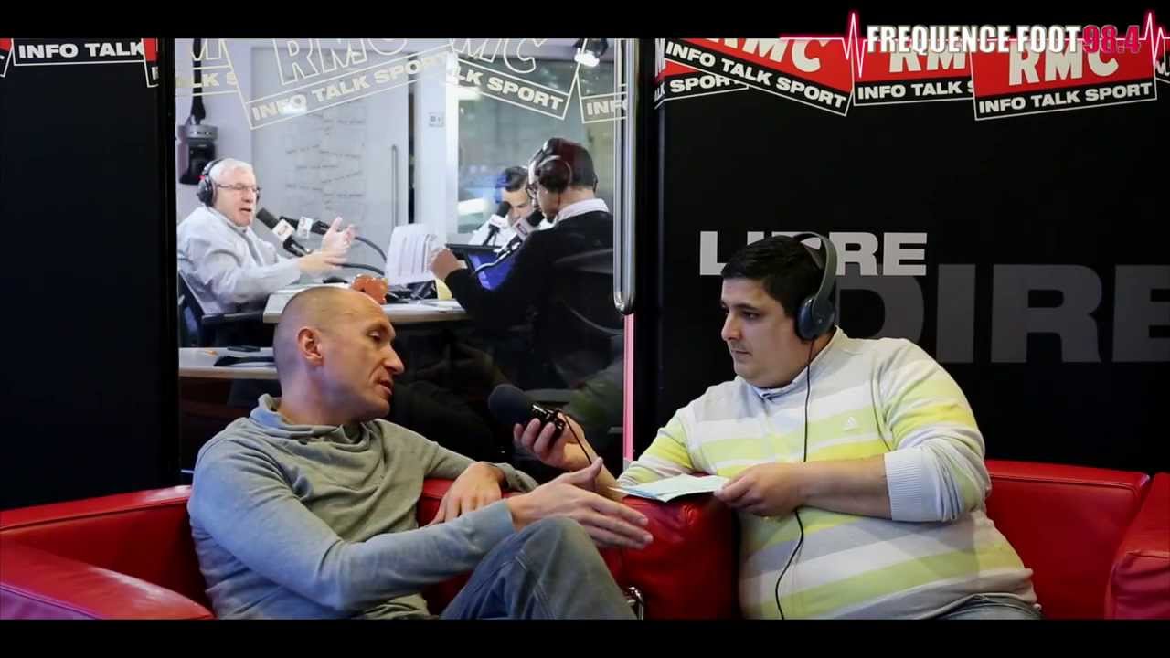 Gilbert Brisbois l'animateur de l'After Foot sur RMC dans l''émission ...
