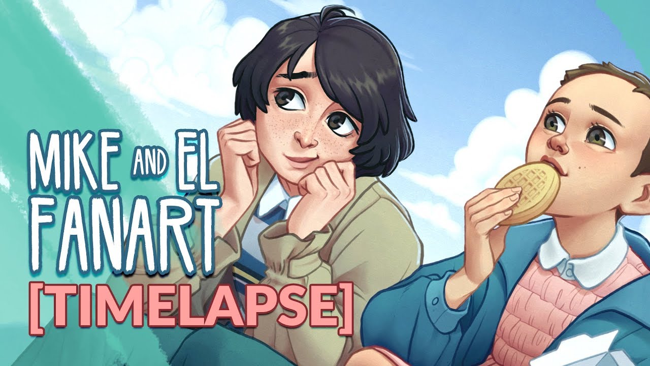 Mike and El / Stranger Things - TIMELAPSE - YouTube