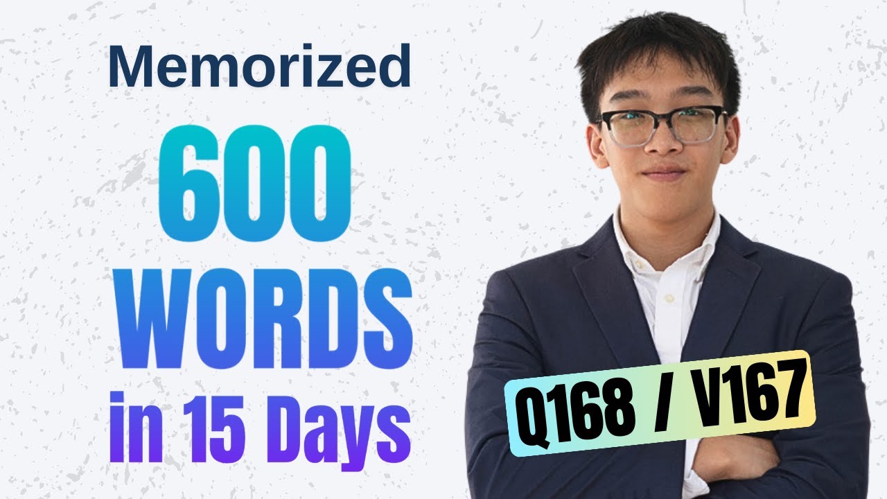 How I Scored GRE 335 (Q168 V167) in 2.5 Weeks | My Best Strategies - YouTube