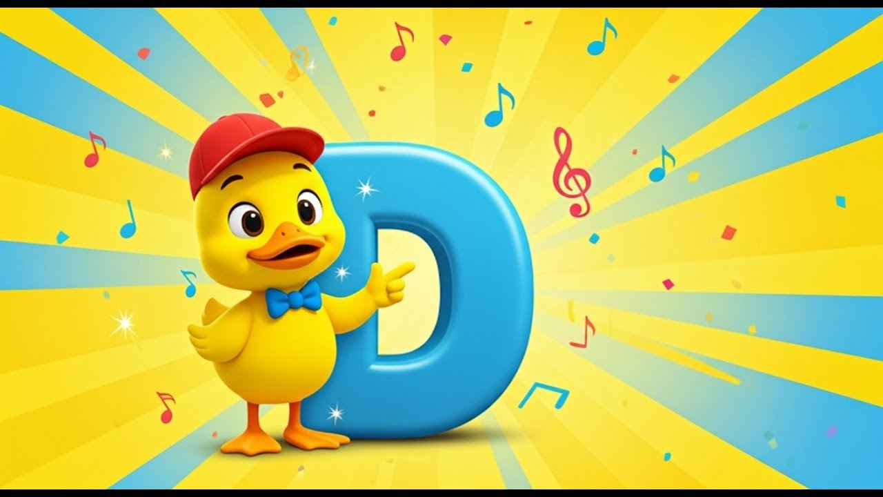 Letter D Song | Learn the Alphabet | 10 D Words | Vocabulary Building ...