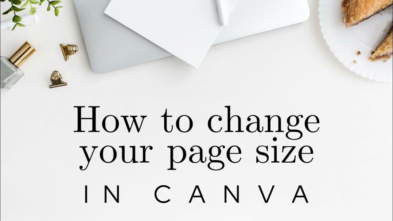 Mastering Document Resizing in Canva - Canva Tutorial - YouTube