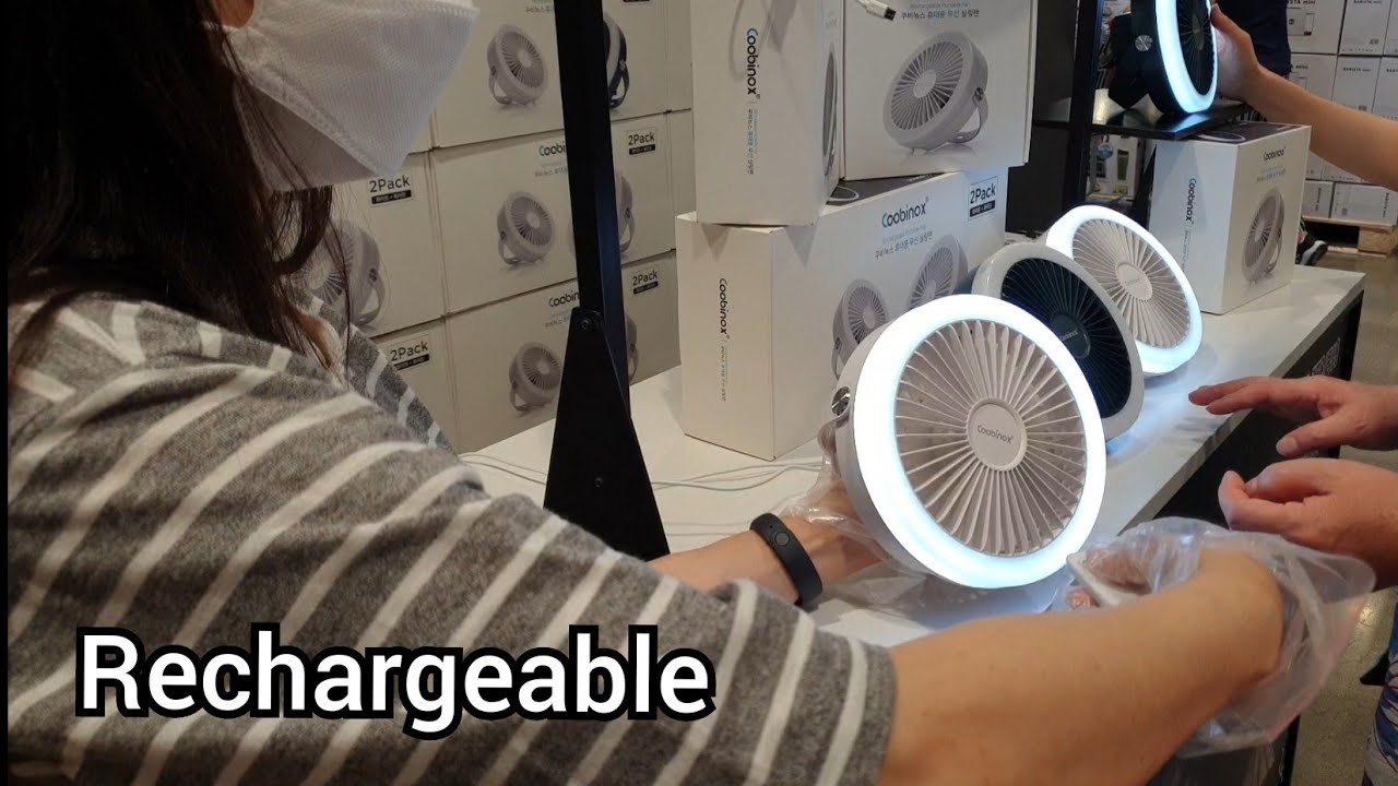 Extreme summer heat in Korea you need rechargeable fan like this [gil ...