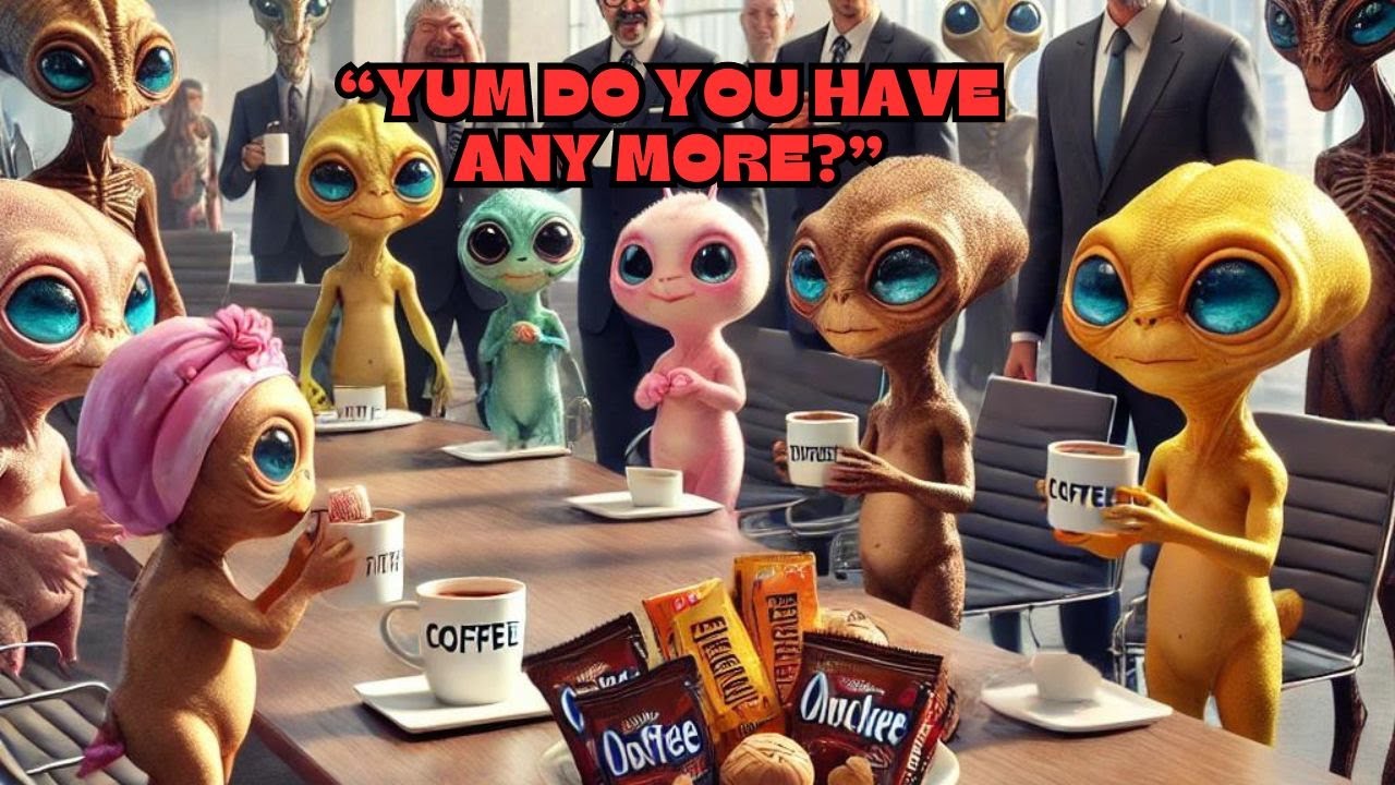 Aliens Can't get Enough Coffee and Chocolates Humans have to Stop Wars ...