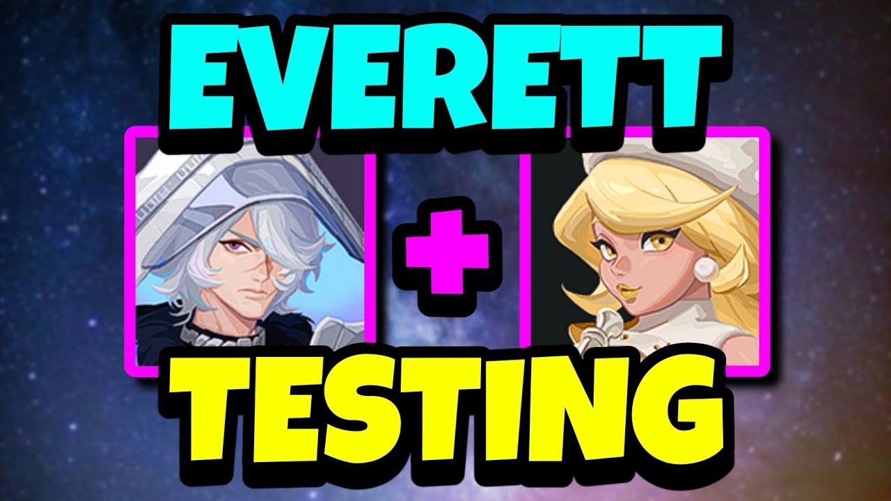 EVERETT First Look! DPS/Support? Skill Ups? Weaknesses/Strengths Explored! | DISLYTE - YouTube