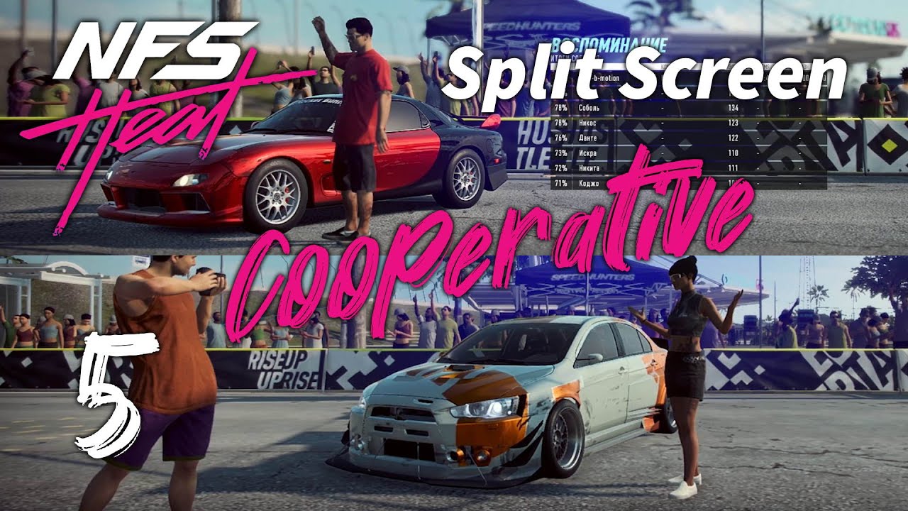 Need for Speed Heat - Cooperative Muliplayer - Split Screen - Gameplay ...