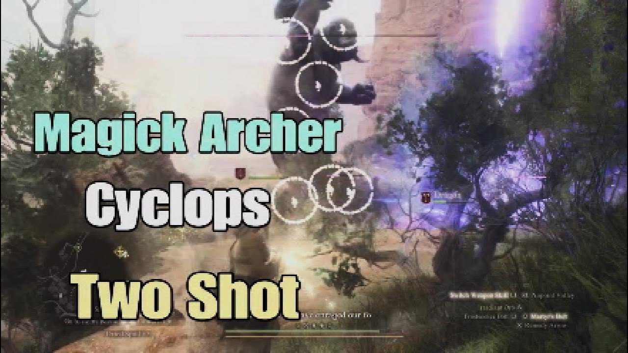 Dragon's Dogma 2 Magick Archer Cyclops Two Shot Feat Martyr's Bolt ...