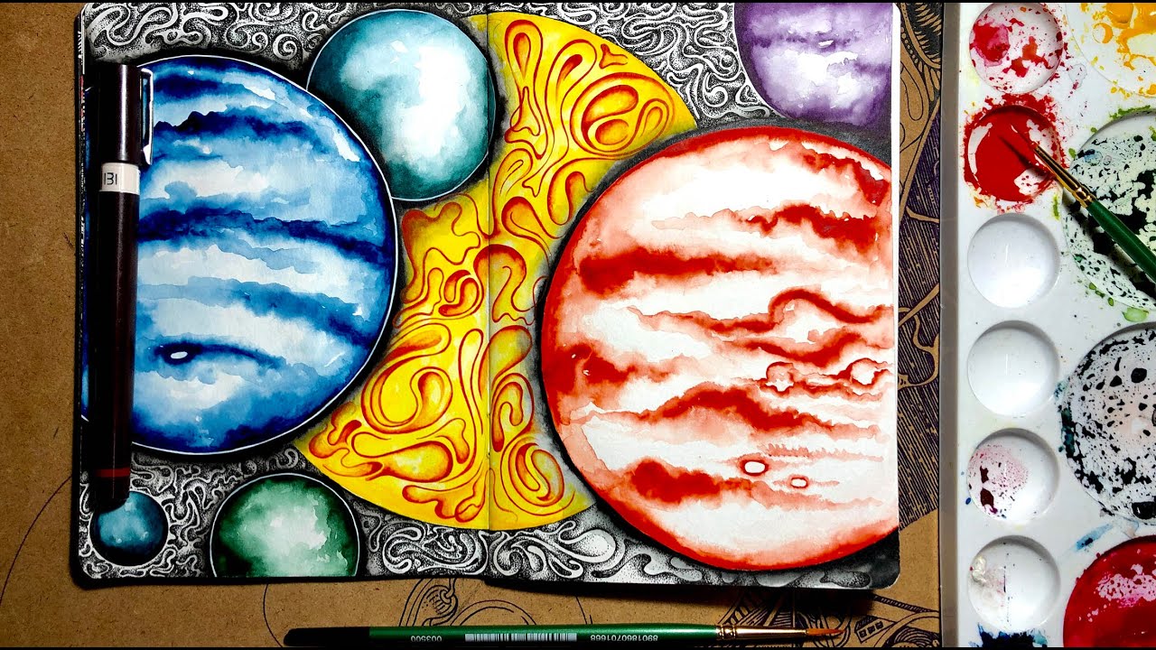 THE SKETCHBOOK PROJECT || Sketch 5 for Brooklyn art library - YouTube