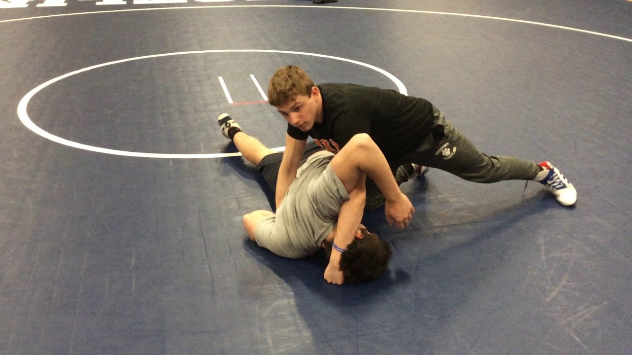 Half Nelson! Pinning combination - YouTube