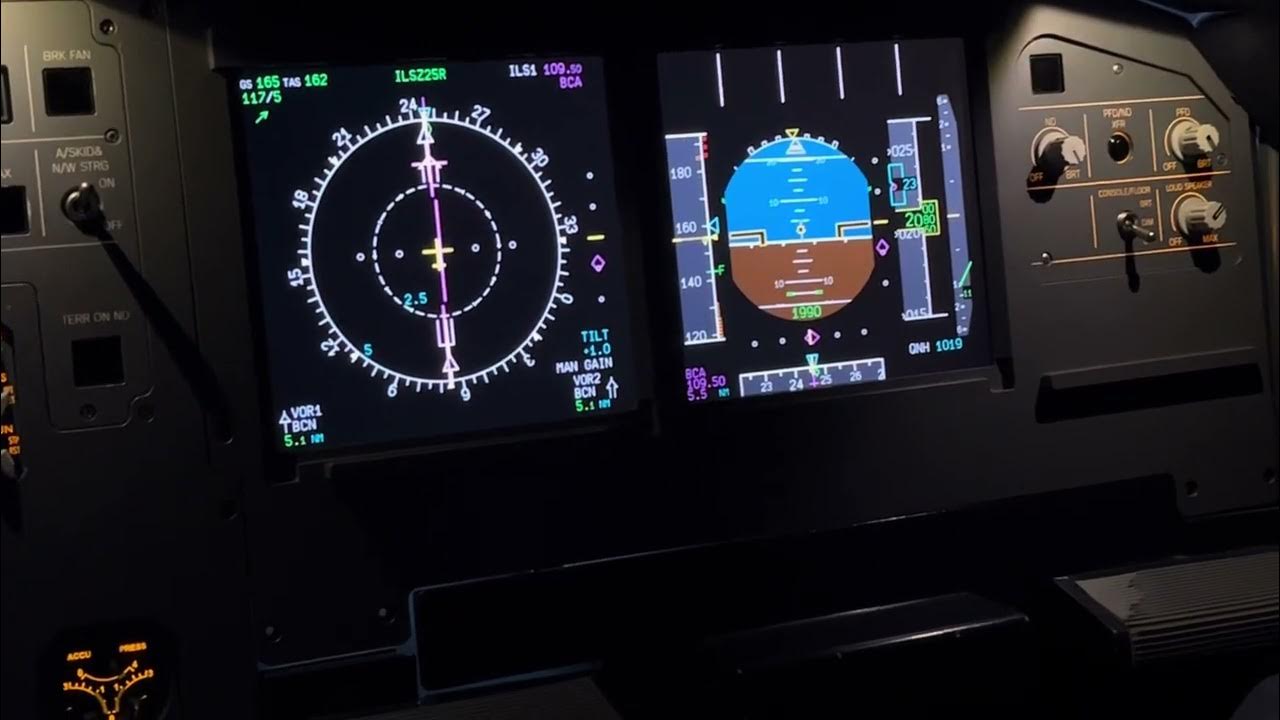AIRBUS 320 ILS RAW DATA PRACTICE - YouTube
