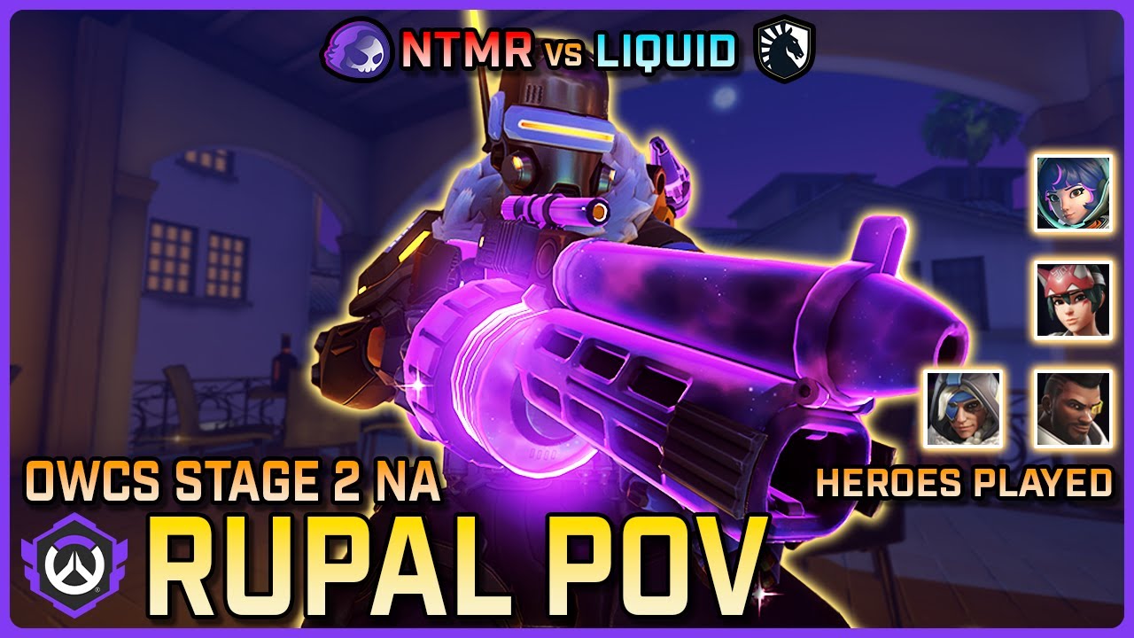 [ Rupal ] Team Liquid vs NTMR | Playoffs | OWCS NA Stage 2 - YouTube