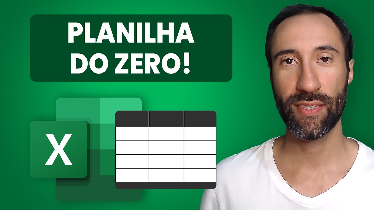 Como Criar Planilha no Excel do Zero - YouTube