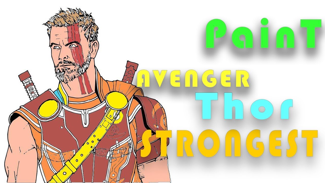 RetinaBaBy #PAINT #Thor,Retina Paint to Draw thor - YouTube