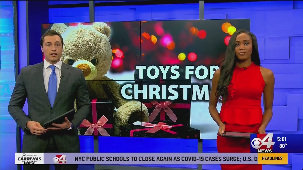 Pharr police begin Blue Santa toy-drive for community - YouTube