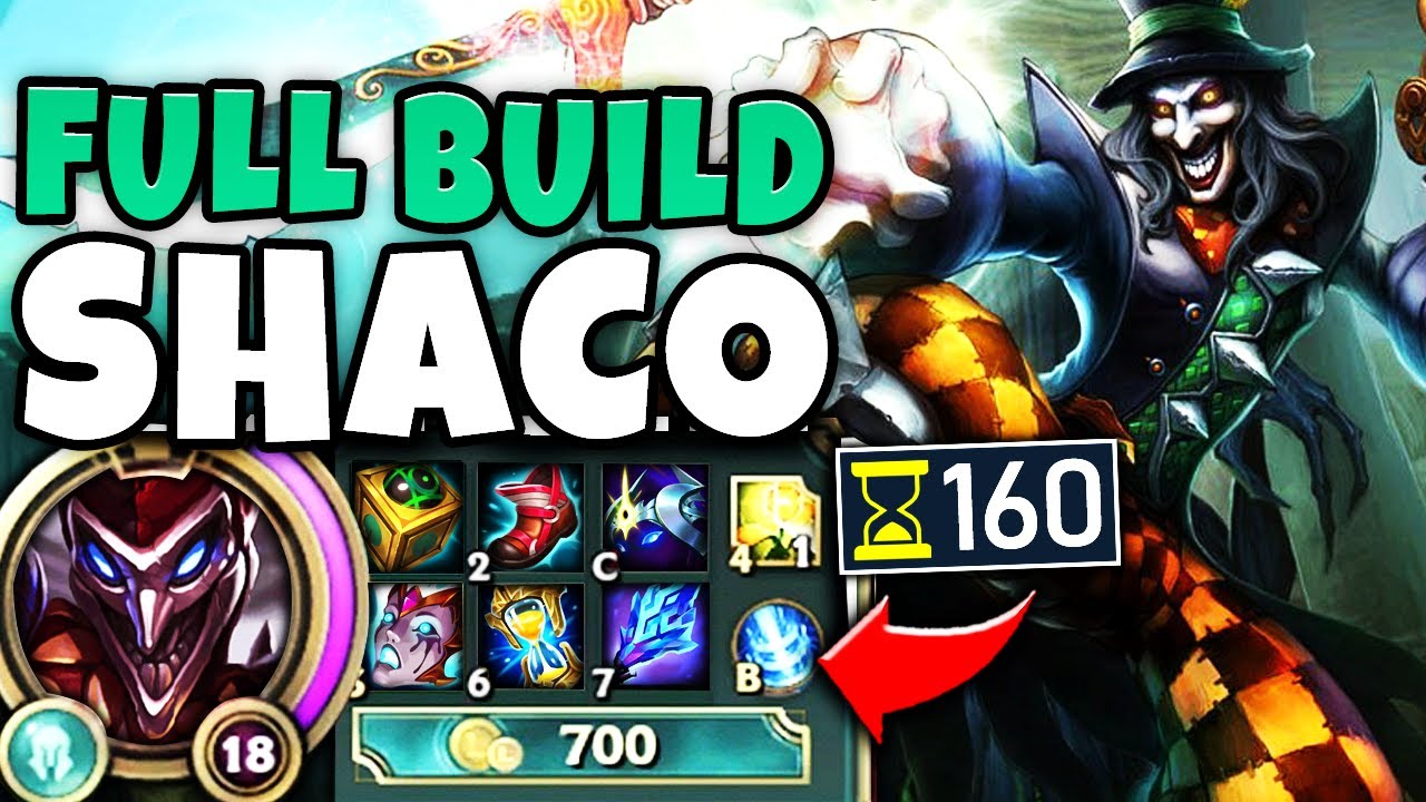 WHEN AP SHACO GETS FULL BUILD!! (160 ABILITY HASTE) - League of Legends ...