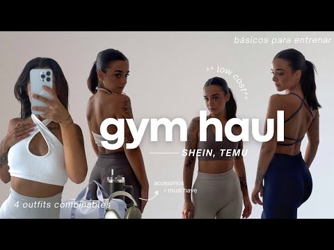 HAUL DE SHEIN *GYM EDITION* | Tops, leggins & accesorios para entrenar + primeras impresiones + TEMU