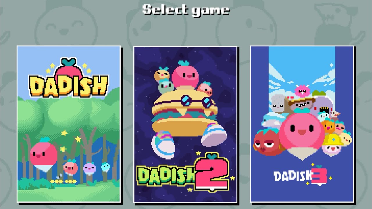Dadish Collections! @CatCupGames (I hope it's not last Dadish game ...