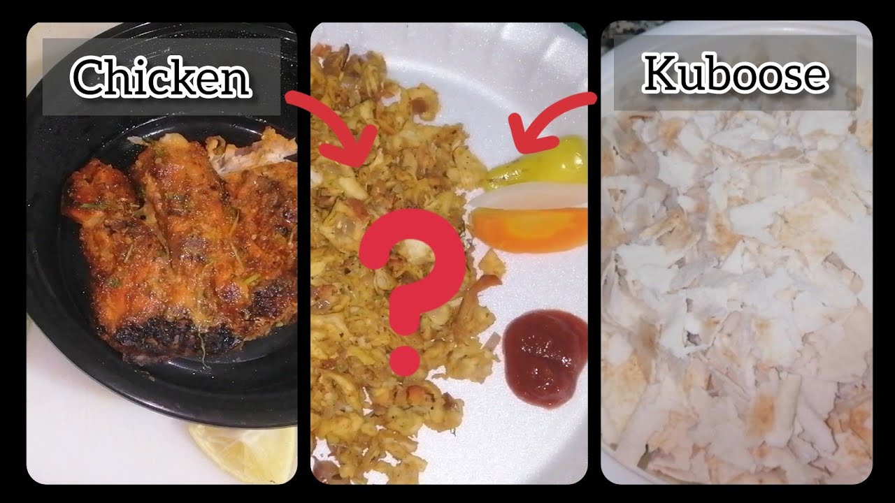 simple kothu Kuboose with leftover charcoal chicken🍗🍛|#leftoverchicken ...